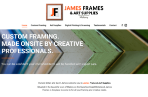James Frames & Art Supplies | Partner Digital